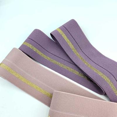 China 4 Day Sample Delivery Custom Embossed Elastic Band Decoration Jacquard Elastic Web Band Elastic Band for Headgear for sale