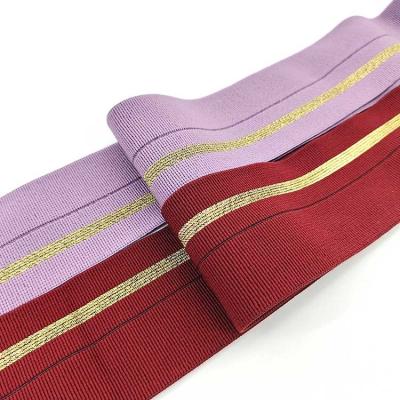 China 4 Day Sample Delivery Fold Over Elastic Band Custom Normal Polyester Elastic Band for Headgear for sale