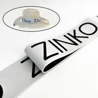 China Free sample custom logo width designer elastic band for hat,hat bands elastic for sale