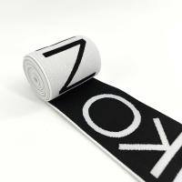 China Free sample custom logo width designer elastic band for hat,hat bands elastic for sale