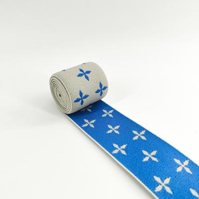 China Free sample manufacturer custom logo biodegradable elastic waistband for sale