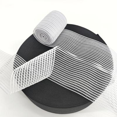 China Manufacturer Supply Crochet Elastic Mesh Elastic Band Free Sample for Garments for sale