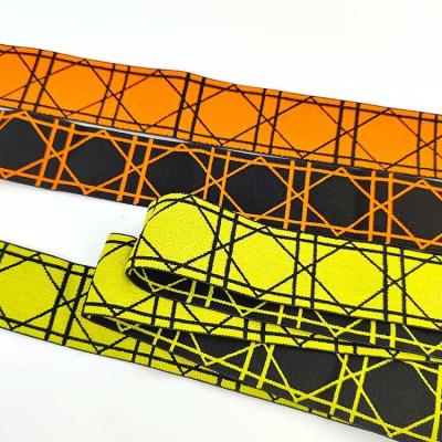 China Multi-function High Elasticity Stretchy Band Woven Elastic Webbing Elastic Band for Garments for sale