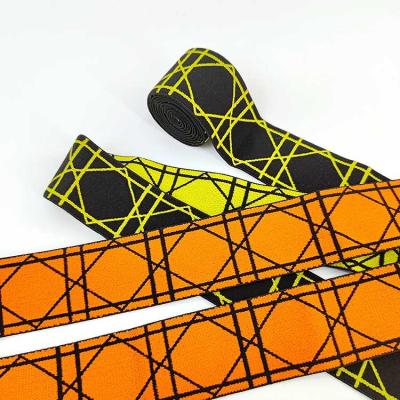 China Multi-function High Elasticity Stretchy Band Woven Elastic Webbing Elastic Band for Garments for sale