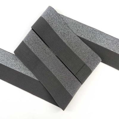 China Custom Draw Cord Elastic Band Jacquard Accessories Trim Elastic Webbing for Clothes for sale