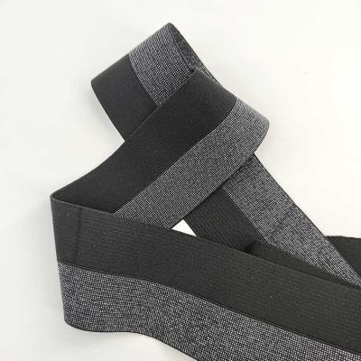 China Custom Draw Cord Elastic Band Jacquard Accessories Trim Elastic Webbing for Clothes for sale