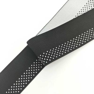 China Daisy Stretchy Jacquard Ribbon Pattern Customized High Quality Stretchable Elastic Trim Band for Hat for sale