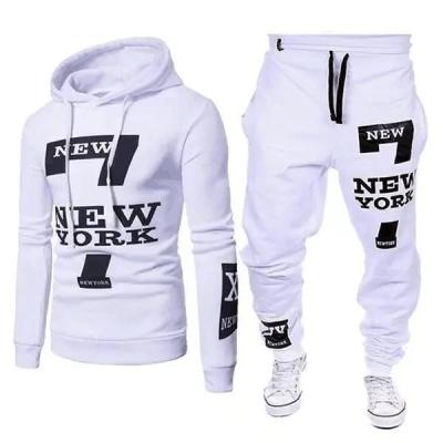 China Plus Size Outdoor Sport Men Sportswear Tracksuits Men 2 Piece Set Sweatpants and Hoodie Sets for sale