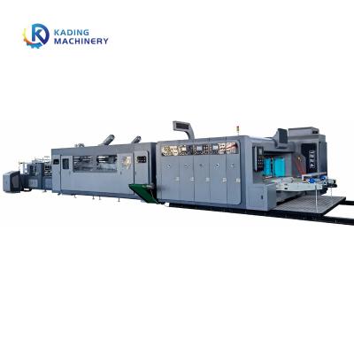 Cina 120-250pcs/Min Automatic Cardboard Printing Machine con la finestra dell'inchiostro ed il controllo dello SpA in vendita