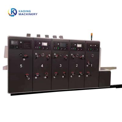 Cina Alto stampatore Die Cutting Machine del cartone di Flexo di definizione per il cartone del cartone ondulato in vendita