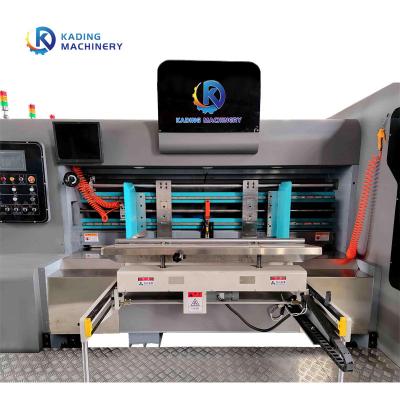 China Máquina imprimindo de cartão ondulado automática com impressão tomada partido conduzida e única elétrica à venda