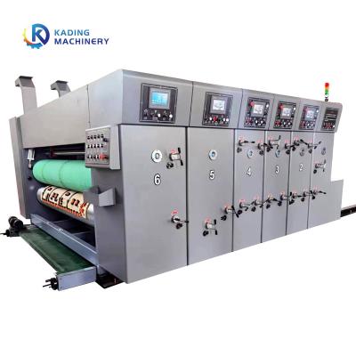 Cina Stampatrice automatica del cartone per 3 colori con l'alta velocità in vendita