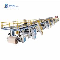 China Control Closed Loop Automatic Control System Corrugated Cardboard Production Line With Conveyer And Stacker for sale