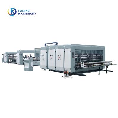 Cina cucitrice completamente automatica di cucitura del contenitore di macchina della scatola ondulata di 2400mm con controllo elettrico ad alta velocità in vendita