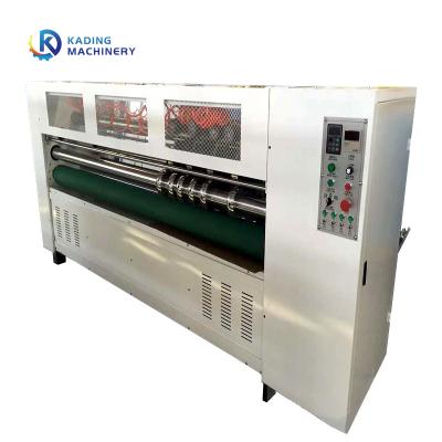 China Vorderkante-automatische gewölbte Slitter-Punktezähler-Maschine für Wellpappe zu verkaufen