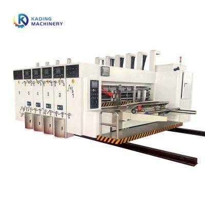 Cina Electric Adjustment Slotter Corrugated Box Printing Machine for packaging box in vendita