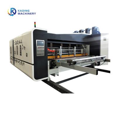 Cina contenitori di cartone di Machine For Corrugating della stampante del cartone di controllo del Plc 380v in vendita