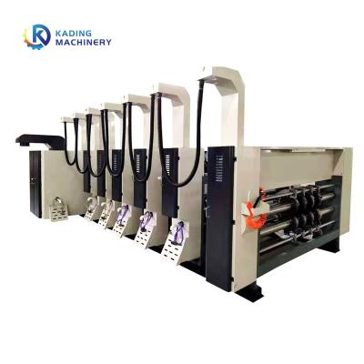Cina Flexographic 4 Colors Corrugated Flexo Printing Machine Of High Speed in vendita
