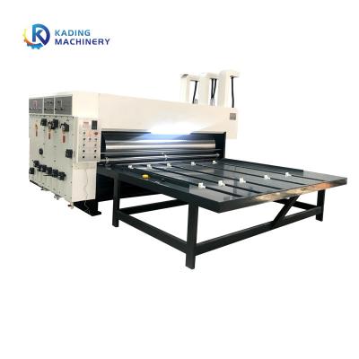 China Single Colour Flexo Corrugated Box Printing Machine For Irregular Box Te koop