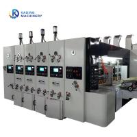 China PLC Control Corrugated Box Printing Machine For Taco Box Making for sale