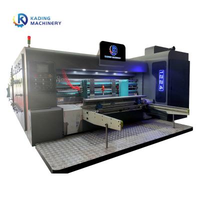 China Eénkleurige doos Printing Karton Doos Die Cutting Machine van 180pcs / min Werksnelheid for sale