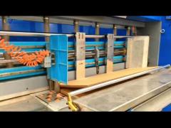 Multi Colour Flexo Corrugated Machine For Paperboard Of Water Ink Type