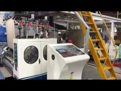 3 / 5 Linea di produzione di cartone a plico Grado automatico 180m/min