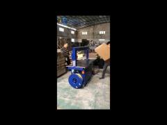 Semi Auto Carton Box Strapping Machine For 1200mm 1400mm Corrugated Sheet Of PP Strapping