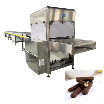 Cina Macchina automatica per la confezione del cioccolato con costruzione in acciaio inossidabile 304 e galleria di raffreddamento 18M per panetteria in vendita