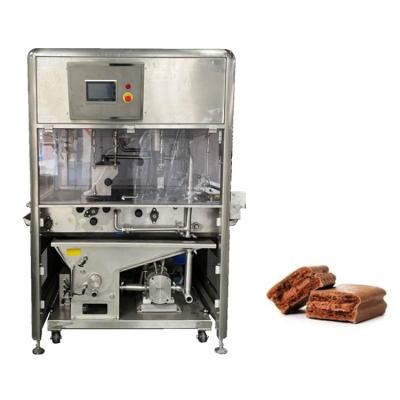 Cina Sistema di rivestimento del cioccolato con controllo PLC del tunnel di raffreddamento da 18 a 1 mm in vendita