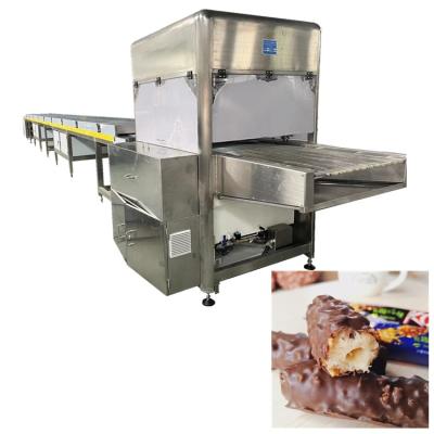 China Customized Chocolate Enrobing Machine For Wafer Coating At 380V for sale