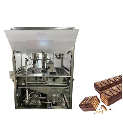 China Customized Chocolate Enrobing Machine For Wafer Coating At 380V for sale