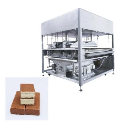 China Máquina de recubrimiento de chocolate ISO 500kg/h de 1200 mm para obleas en venta
