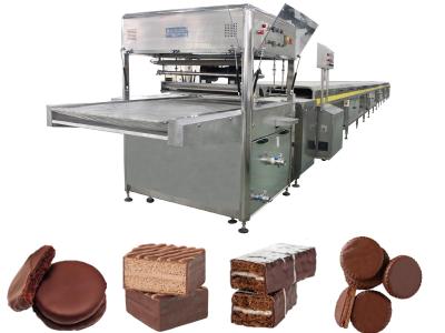 China 1800kg Chocolate Enrobing Machine for sale