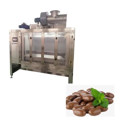 China Máquina automática de revestimento de chocolate com revestimento de cinto de 200 kg/h à venda