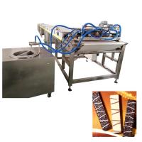 China Stripes ISO 600mm Chocolate Decorating Machine for sale