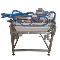 China Stripes ISO 600mm Chocolate Decorating Machine for sale