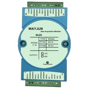 China Messung und Überwachung von Temperatursignalen RS485/232 Erfassung von Temperatursignalen 24bits AD-Wandler blau zu verkaufen