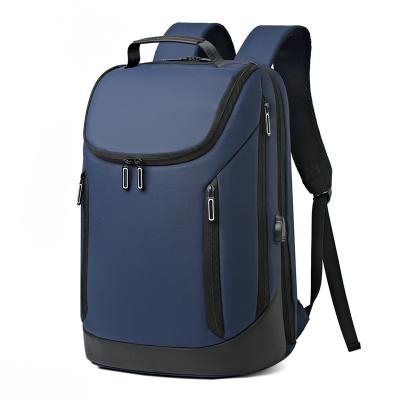 China Multifunctional Smart Laptop Backpack Nylon Computer Bag USB Charger Anti Theft for sale