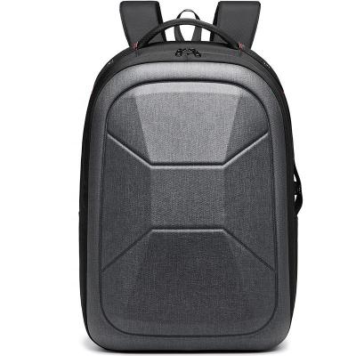 China Three Dimensional Men's Business Computer Backpacks hard shell laptop backpack OEM for sale