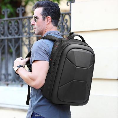 China Three Dimensional Men's Business Computer Backpacks hard shell laptop backpack OEM for sale