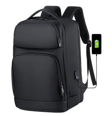 Cina Zaino per laptop USB impermeabile 31x19x47cm in tessuto Oxford unisex in vendita