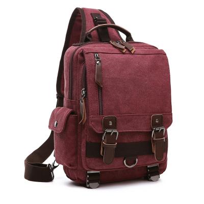 China Customizable Colors and Sizes Canvas Laptop Backpack for Students and Travel for sale