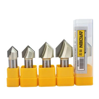 China Arden 0304 Carbide V Groove Groove Profile Tools CNC Milling Cutter V Bits  Wood Cutter Bits for CNC Router Router Bits for sale