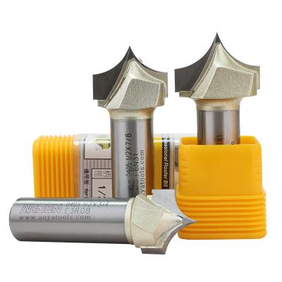 Cina Fresa per router a punta sottile Arden 1/2 con gambo in metallo duro per bachelite, utensile per scanalature, frese per router CNC, lavorazione del legno, fresatura del legno in vendita