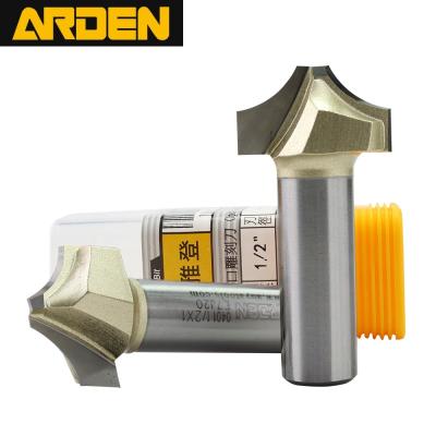 China Manufacturing Production "V" Type Slotting Cutter Cnc Wood Router Bits Manufacturers v Bit for Wood Cnc Router Milling Cutter for sale