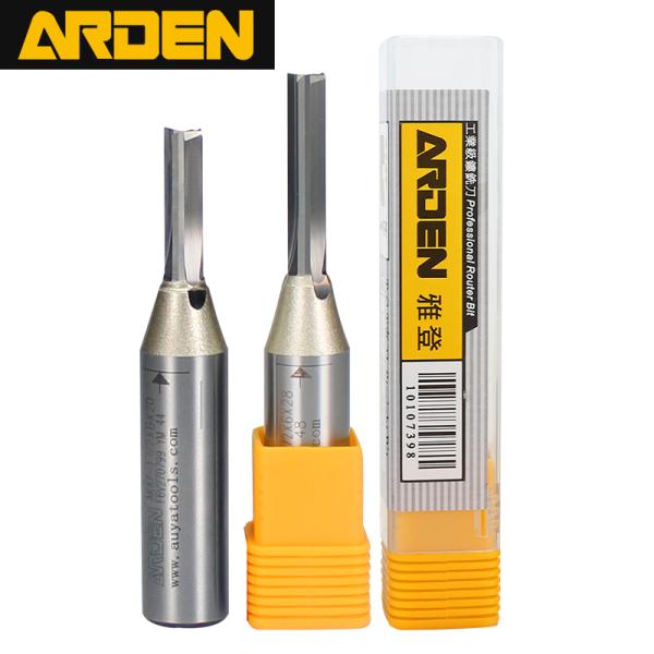 Quality Arden CNC Router Bit TCT Carbide Milling Cutter 2 Flute Straight Bit for MDF for sale