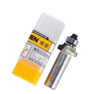 Cina 1/2in 1/4in Arden Router Bit Round Over Router Bit con cuscinetto in vendita