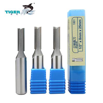 China Carbidetipped Router Bits for Woodworking 1/2 1/4 Shank Woodworking Straight Router Bit Router Bits Set for Wood Fraise a Bois for sale