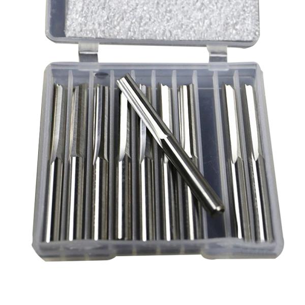 Quality 3.175mm-6 Double Straight Groove Milling Cutter Solid Carbide Straight Bit with 3 Years Warranty for sale